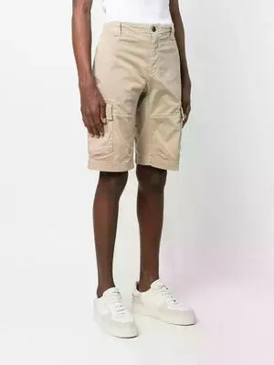 C.P. COMPANY Lens-detail Cotton Cargo Shorts