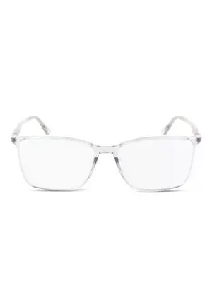 Calvin Klein Rectangle-frame Glasses - White