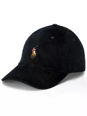 Polo Ralph Lauren Corduroy Baseball Cap - Black