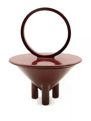 C'ERA FRAGRANCE Terra Drop Circular-handle Candle - Red