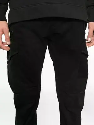 C.P. COMPANY Lens-detail Cargo Pants - Black