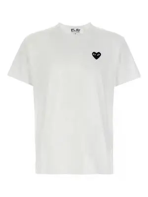 Play Comme Des Garcon Heart-motif T-shirt