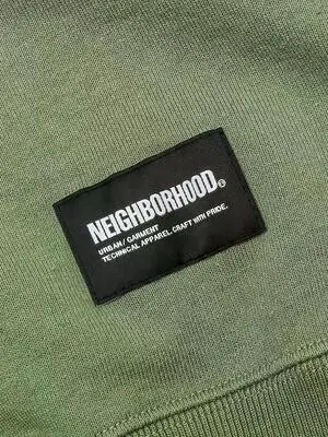 NEIGHBORHOOD Circular-logo Sweatshirt - Green