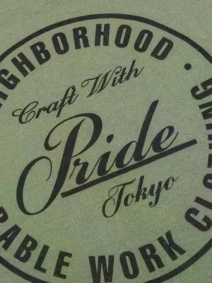 NEIGHBORHOOD Circular-logo Sweatshirt - Green