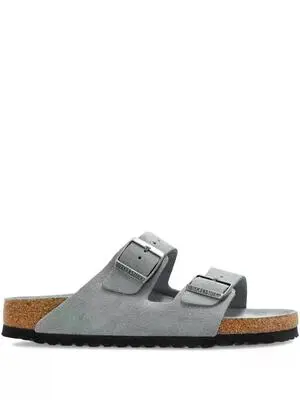 BIRKENSTOCK Double-buckle Suede Sandals