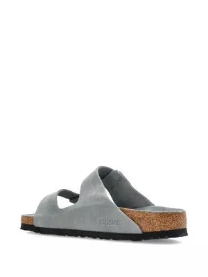 BIRKENSTOCK Double-buckle Suede Sandals