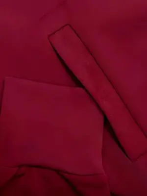 Play Comme Des Garcon Zip-up Hoodie - Red