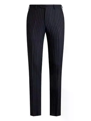 Etro Pinstripe Wool Trousers