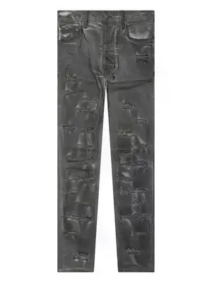 Ksubi Chitch Oil Slick Repair Jeans - Black