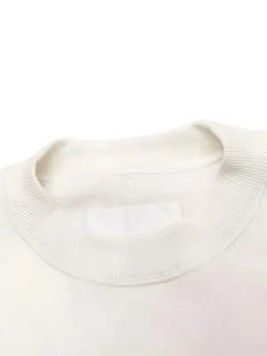 JIL SANDER Logo-embroidered T-shirt - Neutrals