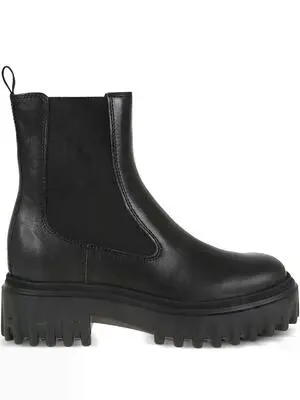 Hogan Platform Chelsea Boots - Black