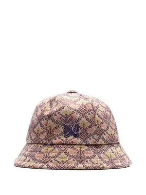 Needles Arabesque-pattern Bucket Hat - Red
