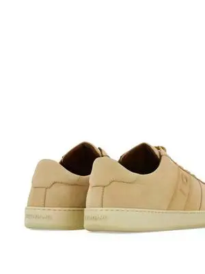 FERRAGAMO Logo Leather Low-top Sneakers