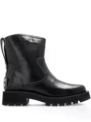 GANNI Pull-on Biker Boots
