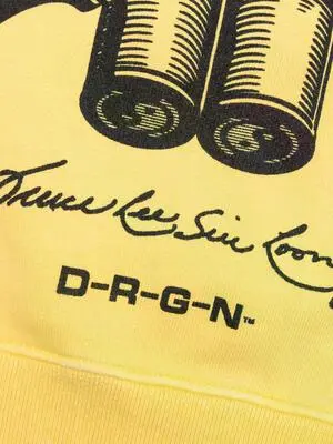 D-R-G-N Skull Printed Sweatshirt