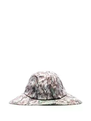 SOUTH2 WEST8 Camouflage-pattern Bucket Hat - Brown