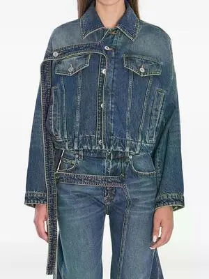 JEAN PAUL GAULTIER Denim Strap Jacket