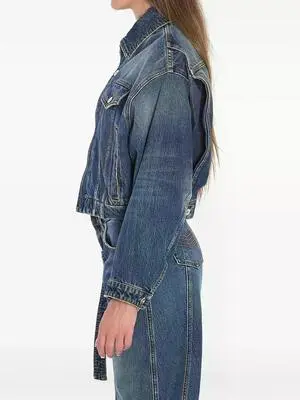JEAN PAUL GAULTIER Denim Strap Jacket