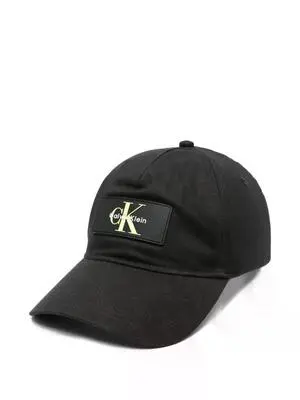 Calvin Klein Logo-patch Baseball Cap - Black