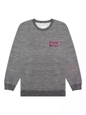 WACKO MARIA Graphic-print Crew-neck Sweatshirt - Grey