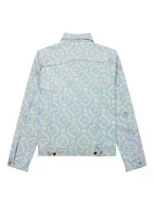 Casablanca Monogram-jacquard Denim Jacket