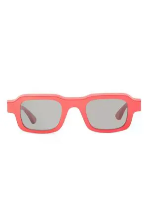 Thierry Lasry Flexxxy Rectangle Sunglasses - Red