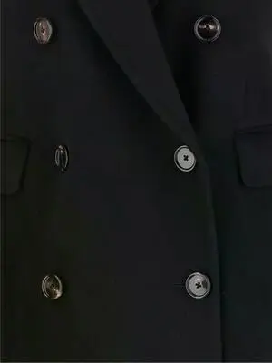 Tagliatore Double-breasted Cashmere Coat - Black