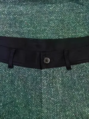Comme Des Garçons Paneled Herringbone Trousers