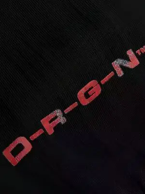 D-R-G-N Origins Bleached Logo Track Pants - Black