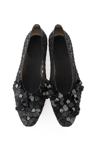 HEAVENLY JELLY Nova Embellished Jelly Shoes Black