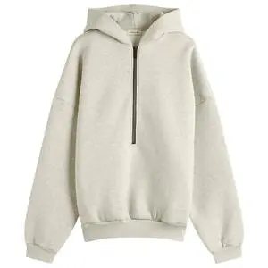 Fear Of God Athletic Halfzip Hoodie - Melange Grey