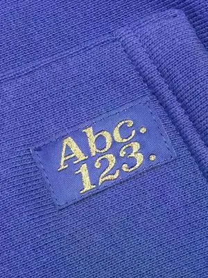 ADVISORY BOARD CRYSTALS Logo-embroidered Pullover Hoodie - Blue