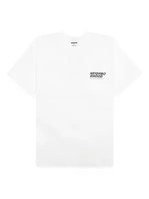 NEIGHBORHOOD Glitch-print T-shirt - White