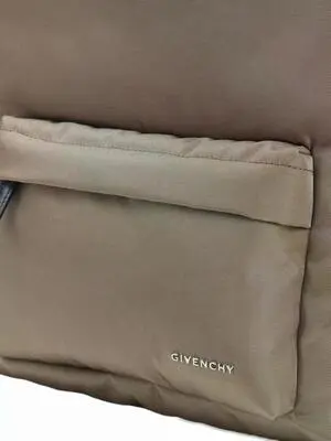 Givenchy Logo-plaque Backpack - Neutrals