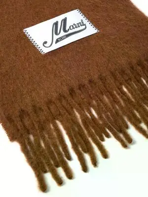 Marni Fringed Rectangle Scarf