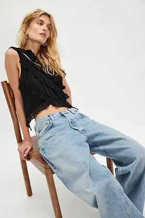 AGOLDE Twist Low-slung Baggy Jeans - Stage