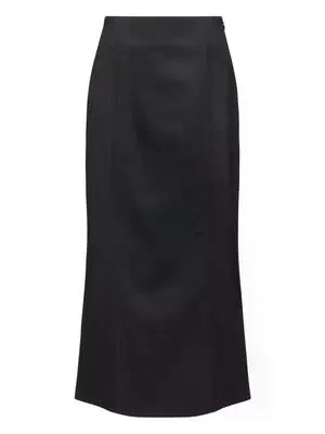 MAISON MARGIELA Back-slit Midi Skirt