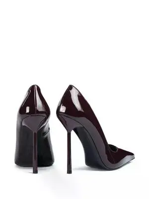 LE SILLA 120mm Bella Patent-leather Pointed-toe Pumps