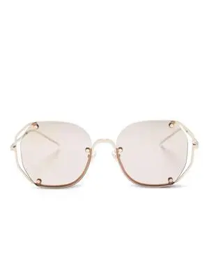 Emporio Armani Geometric-frame Sunglasses