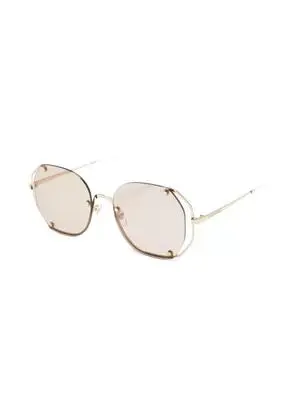 Emporio Armani Geometric-frame Sunglasses
