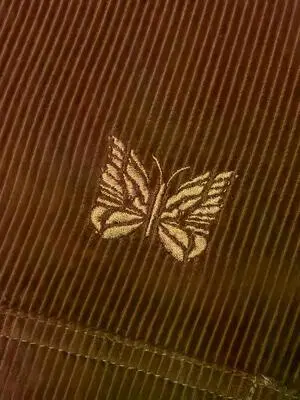Needles Embroidered-logo Jacket - Brown