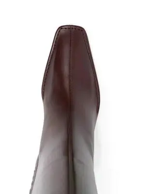 MUGLER 70mm Pointed-toe Leather Boots