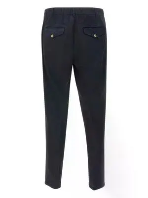 MYTHS Single-pleat Wool Trousers - Blue