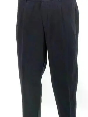 MYTHS Single-pleat Wool Trousers - Blue