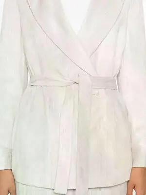 Peserico Belted Fitted Jacket
