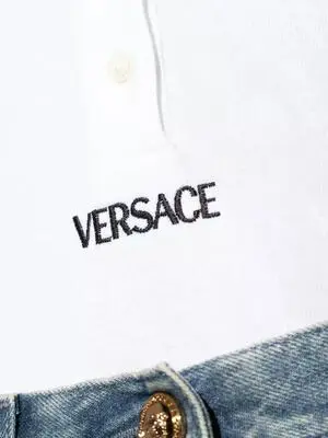Versace Button-front Cotton Body