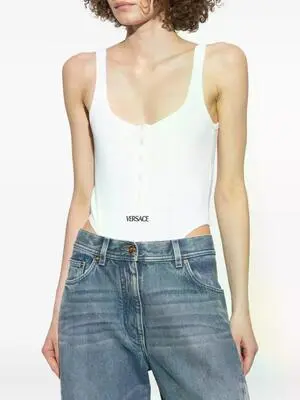 Versace Button-front Cotton Body