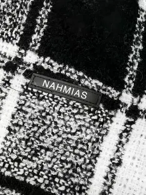 NAHMIAS Hooded Checked Flannel Jacket