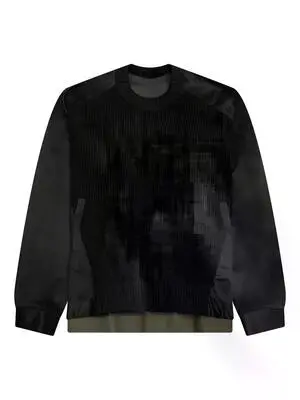 Sacai Paneled Sweatshirt