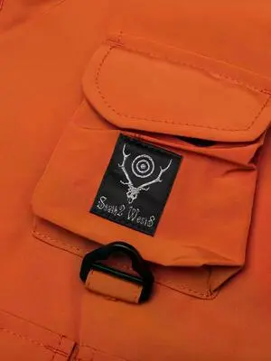 SOUTH2 WEST8 Multi-pocket Gilet - Orange